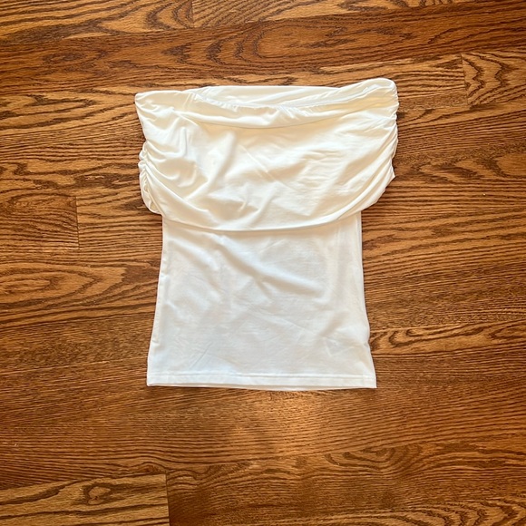 Edikted | Tops | Edikted Off The Shoulder White Top | Poshmark